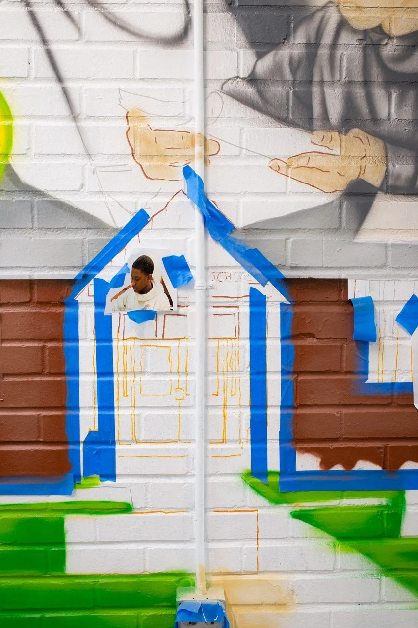Abel Jackson - Mural for Grier Heights Community Center — ArtPop