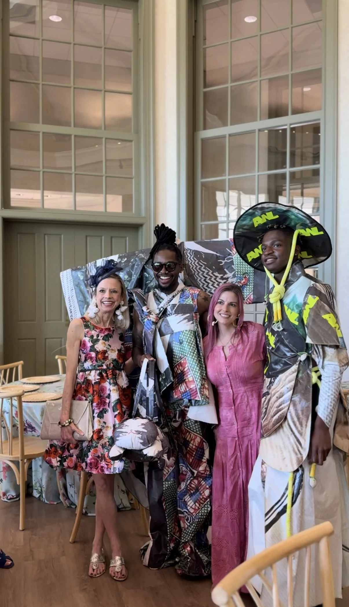 Showcase of Upcycled Fashion at Daniel Stowe Conservancy's 'Hats in the ...