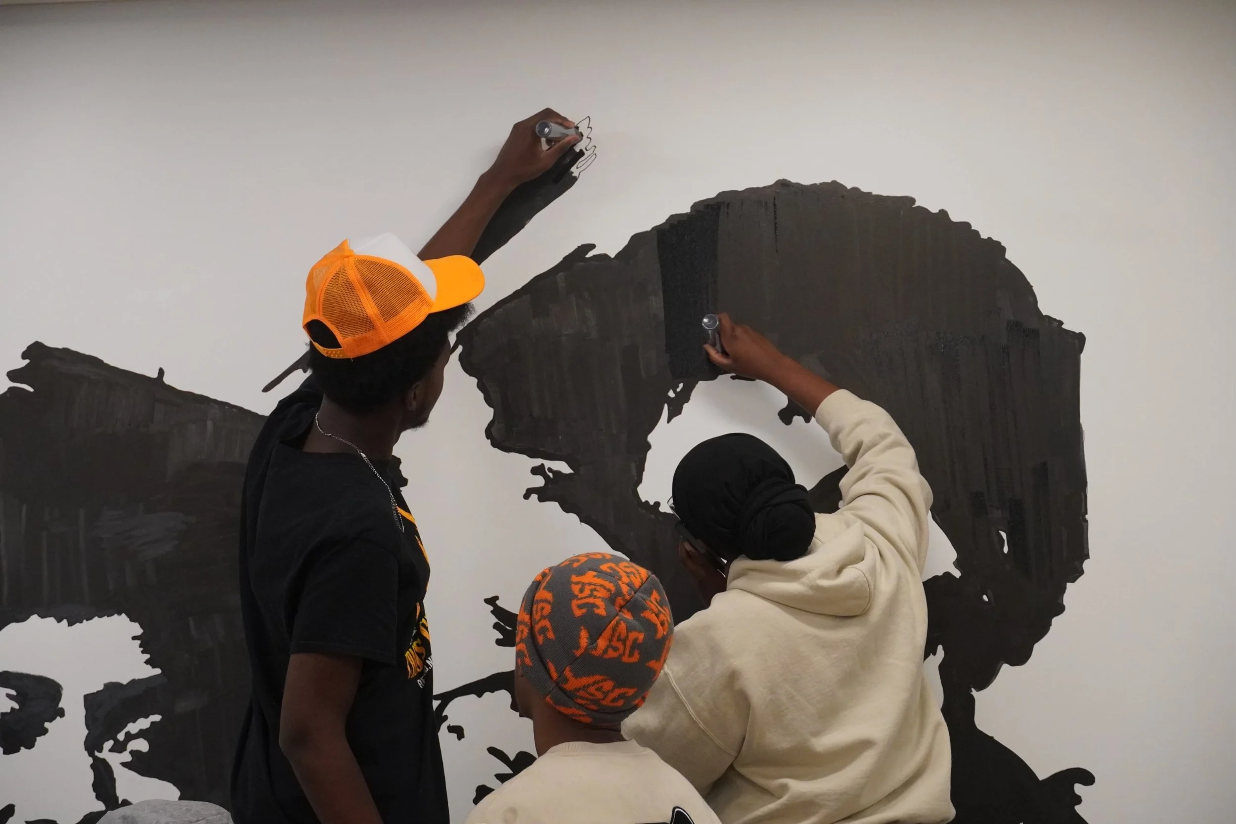 Marcus Kiser - Interior Mural for Blue Cross NC — ArtPop
