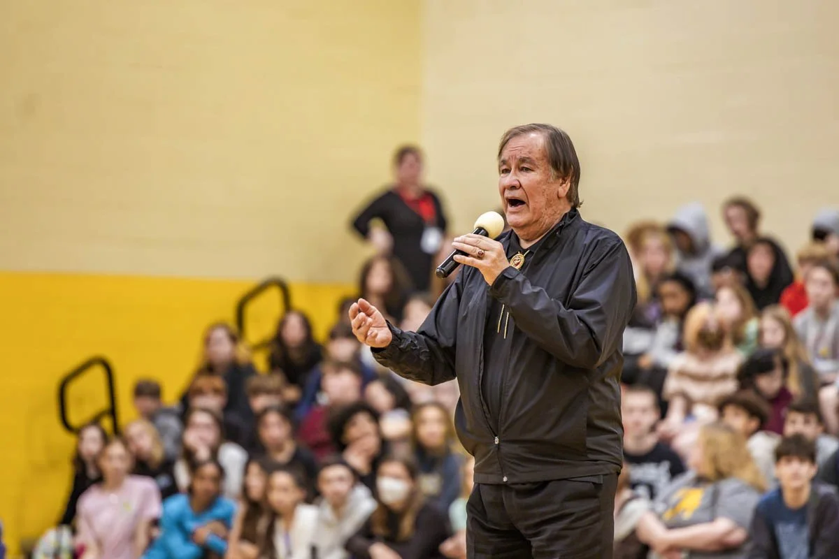 Billy Mills Visited BMMS 2023 — Molly Renee Adams