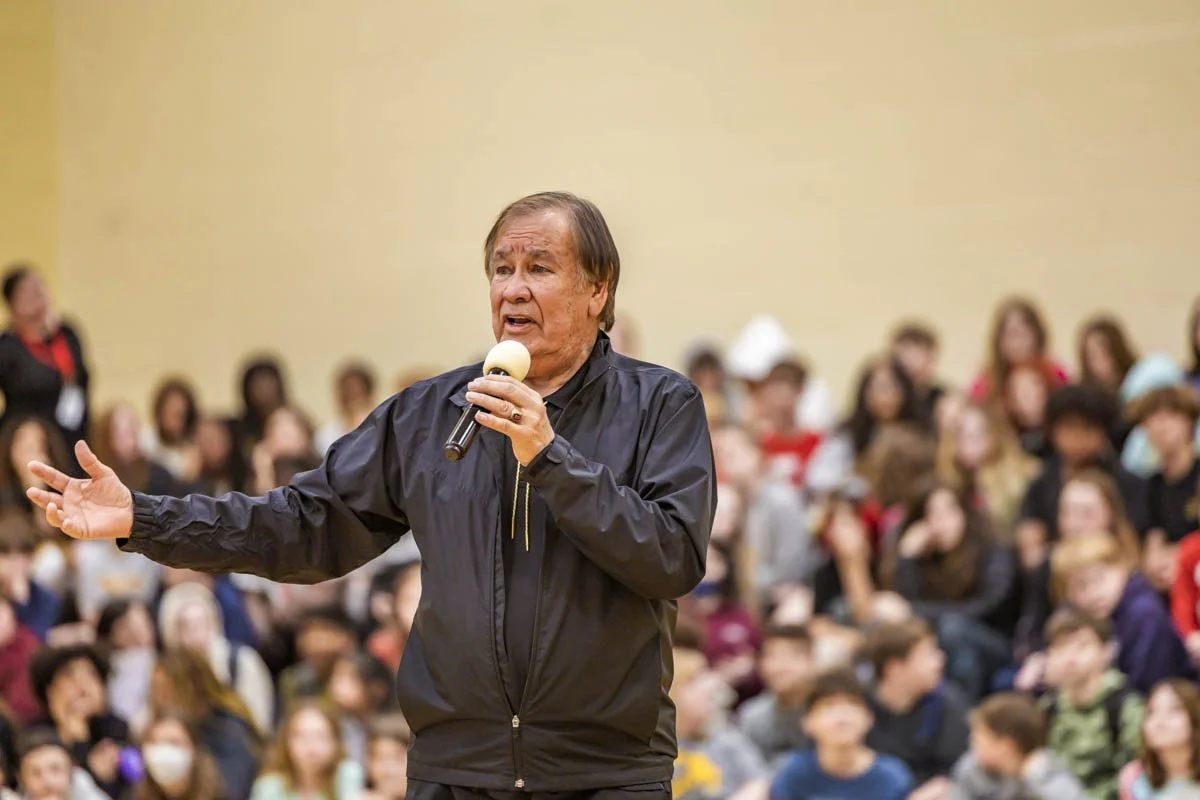 Billy Mills Visited BMMS 2023 — Molly Renee Adams