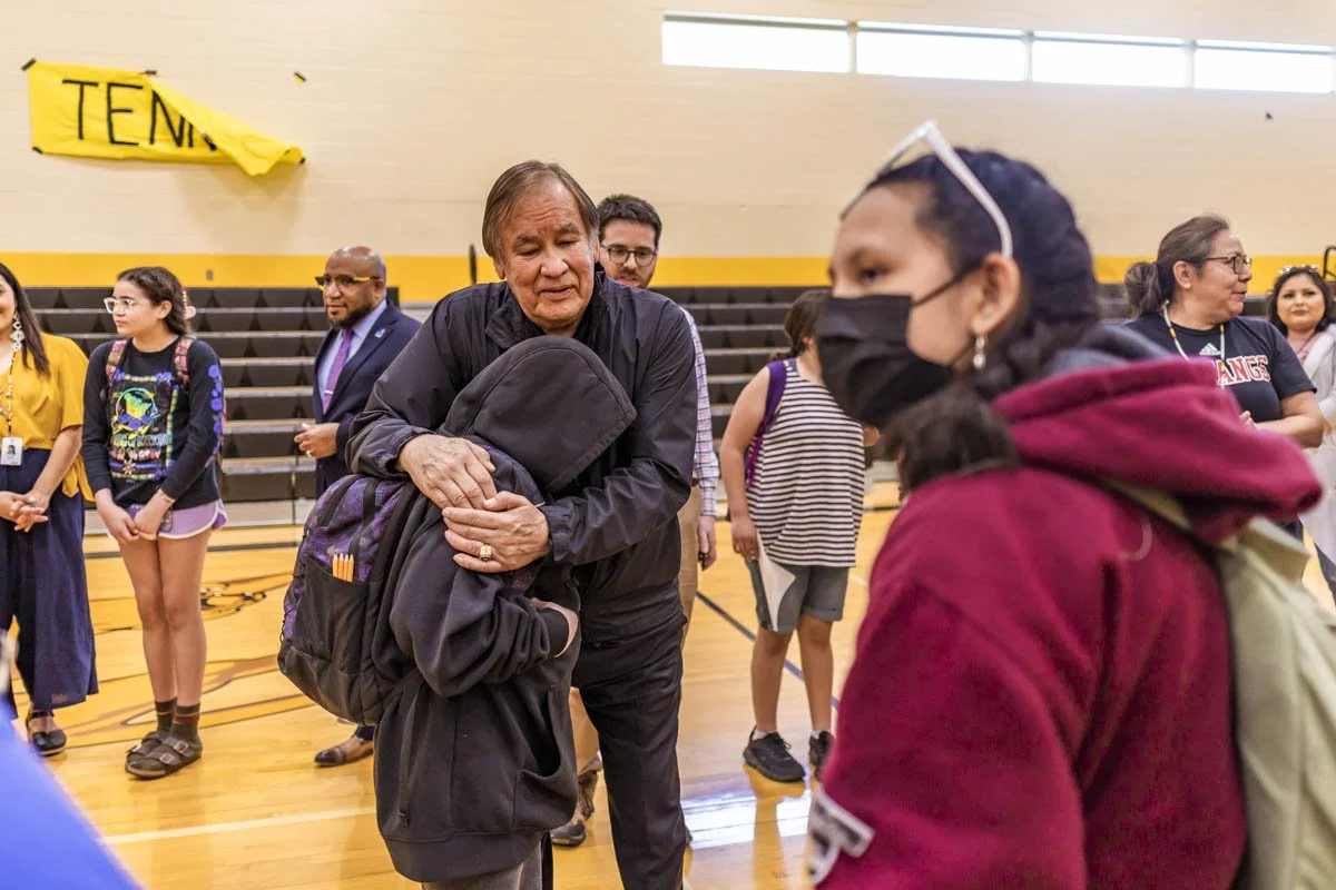 Billy Mills Visited BMMS 2023 — Molly Renee Adams