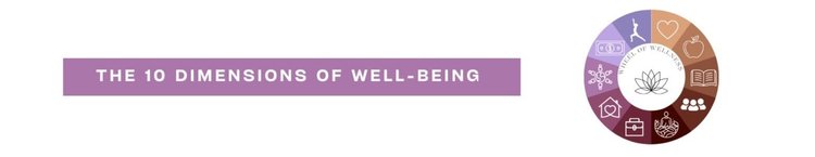 Exploring the 10 Dimensions of Wellbeing and the Wellness Wheel for ...