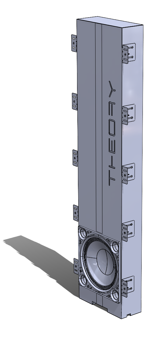 Theory Professional iws12-6 In-Wall Subwoofer — Theory Professional