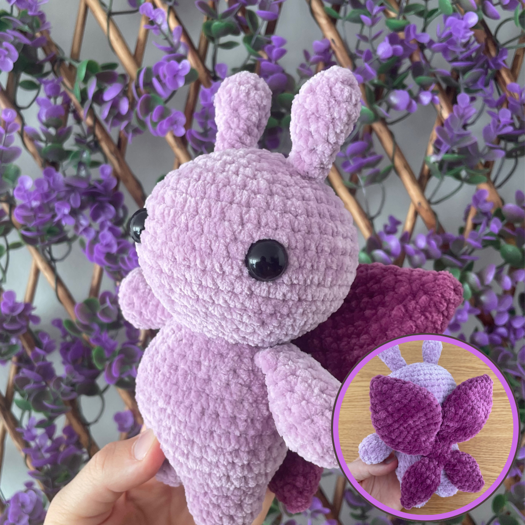 Easy crochet bat pattern — crochetmezaddy