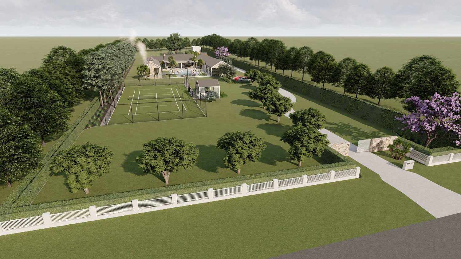 Chandler QLD - Acreage — Fluid Landscape Design