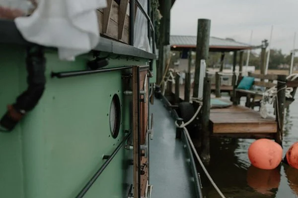 Sunset Date Night in Panama City FL on a 1946 “Big Bee” Tugboat BNB ...