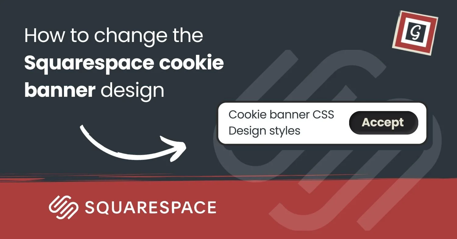 Change the Squarespace Cookie Banner Design | The Square Genius
