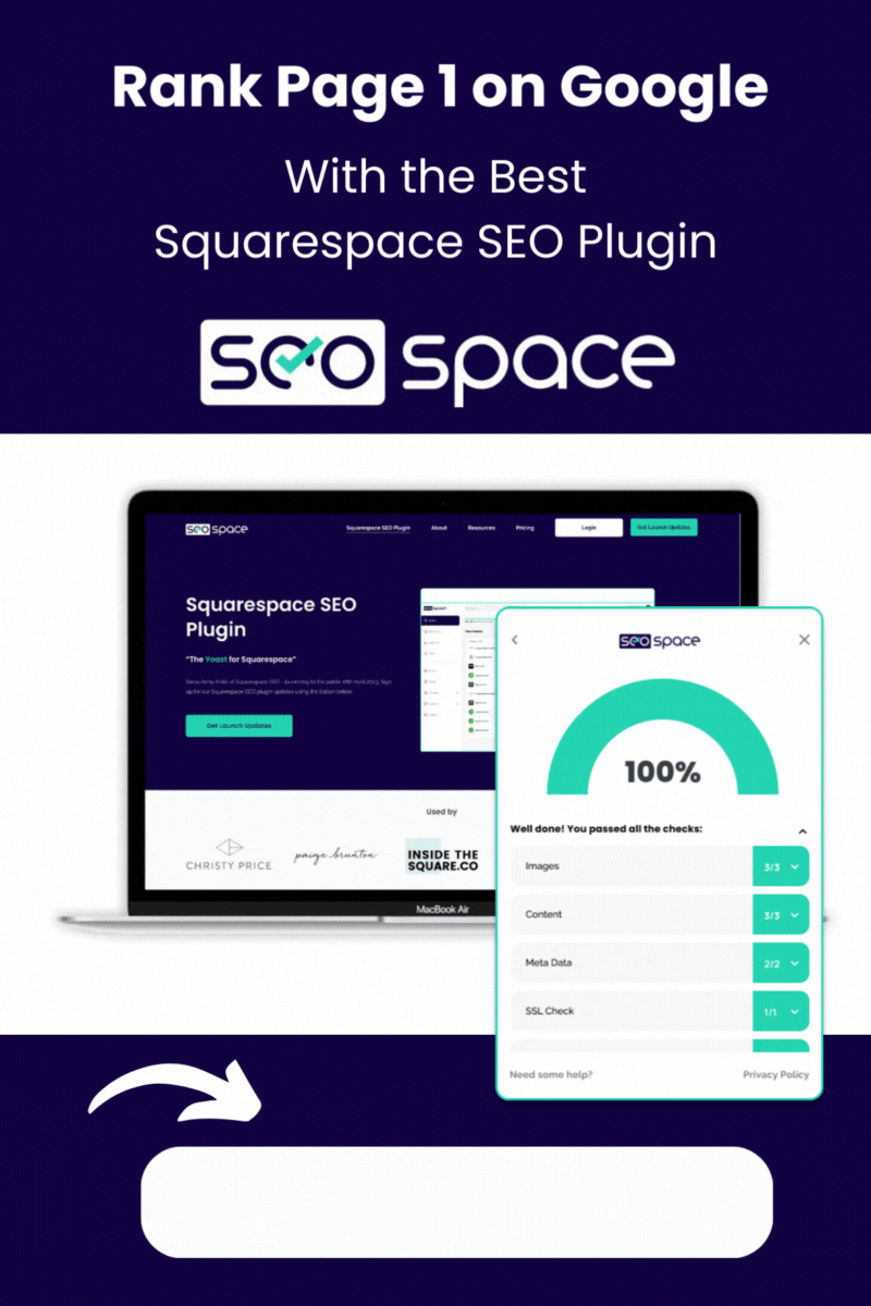 Add a scrollable website image block to Squarespace | The Square Genius