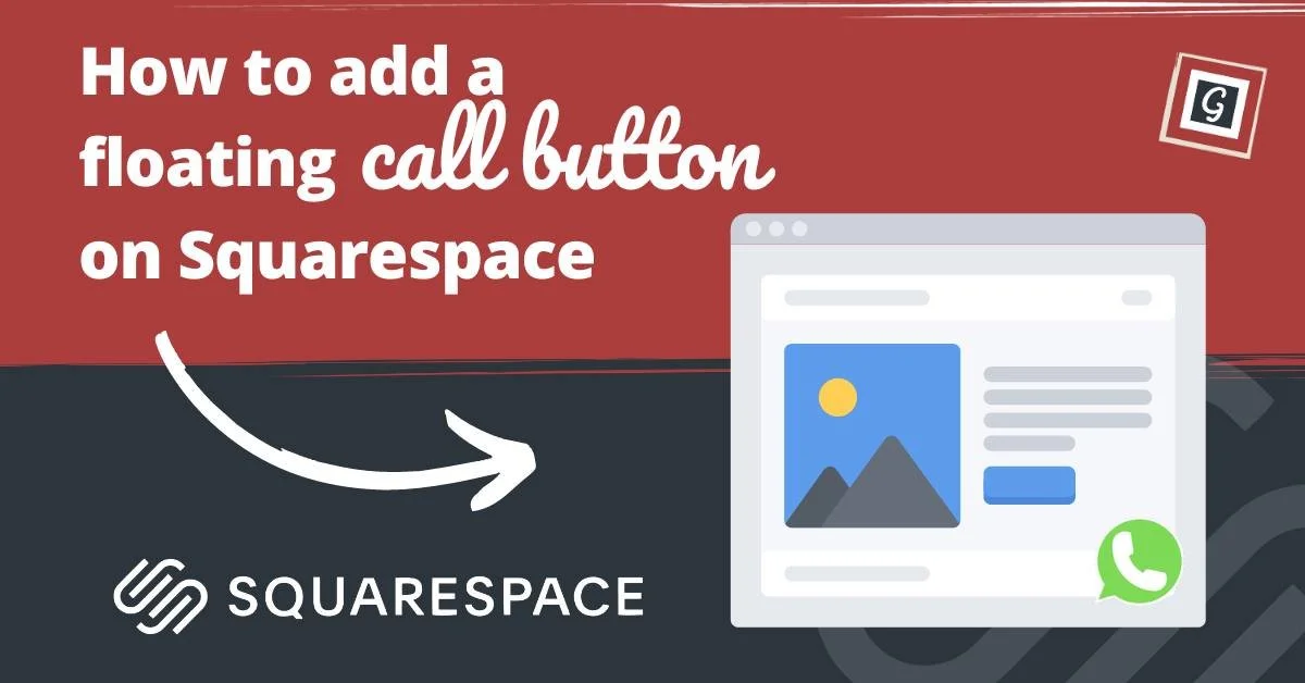 How to add a floating call button on Squarespace with CSS | The Square Genius