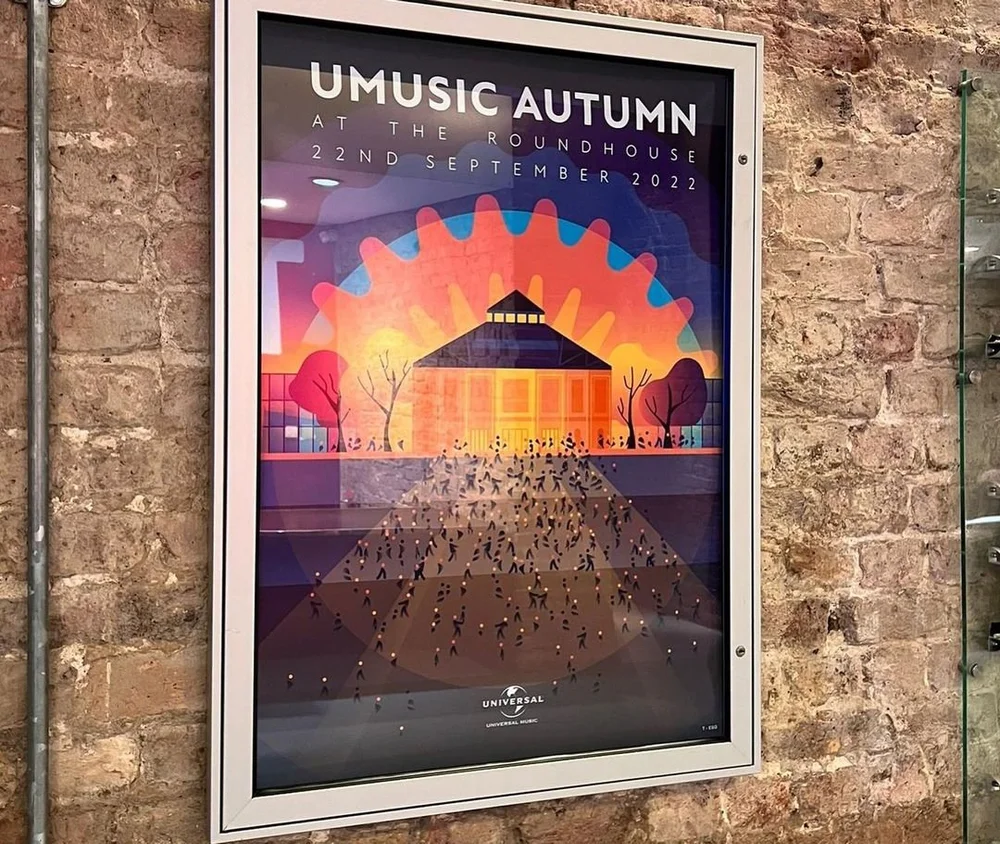 Umusic Autumn — Ben O'Brien Illustration
