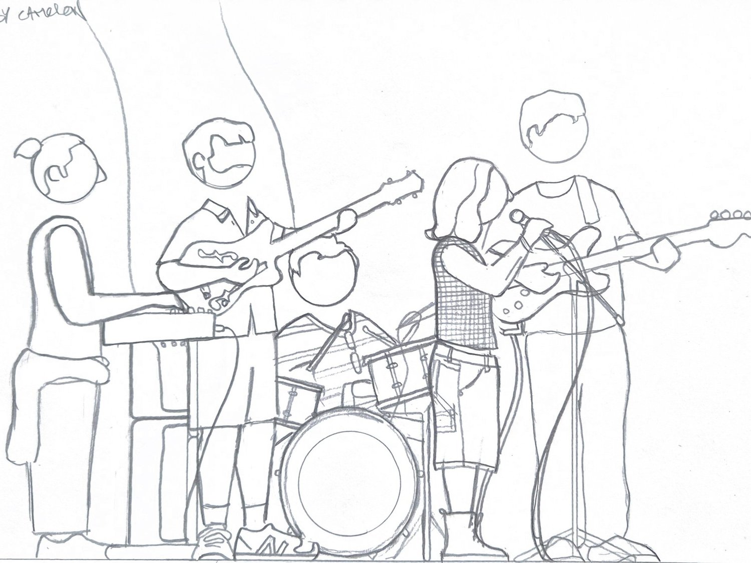 Music — Ben O'Brien Illustration