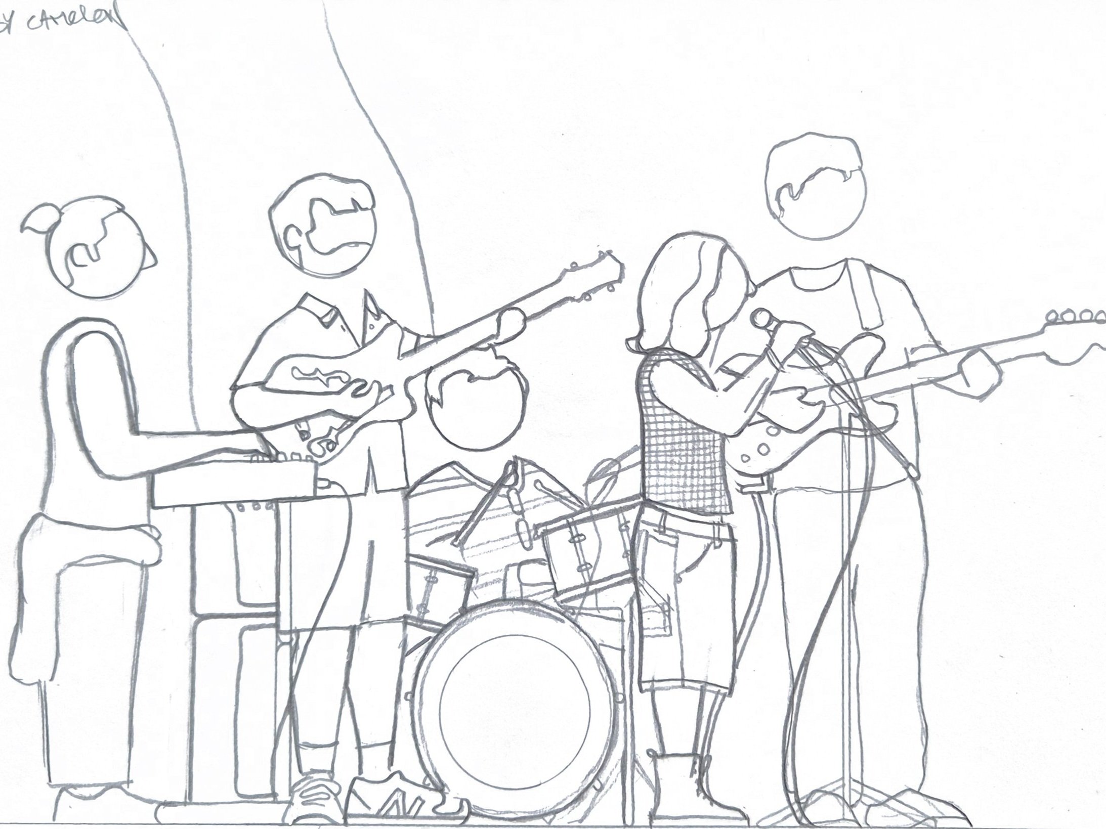 Music — Ben O'Brien Illustration