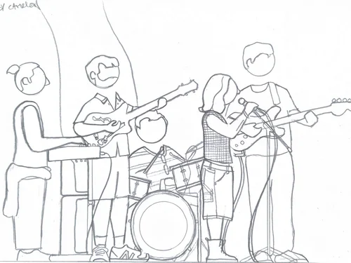 Music — Ben O'Brien Illustration