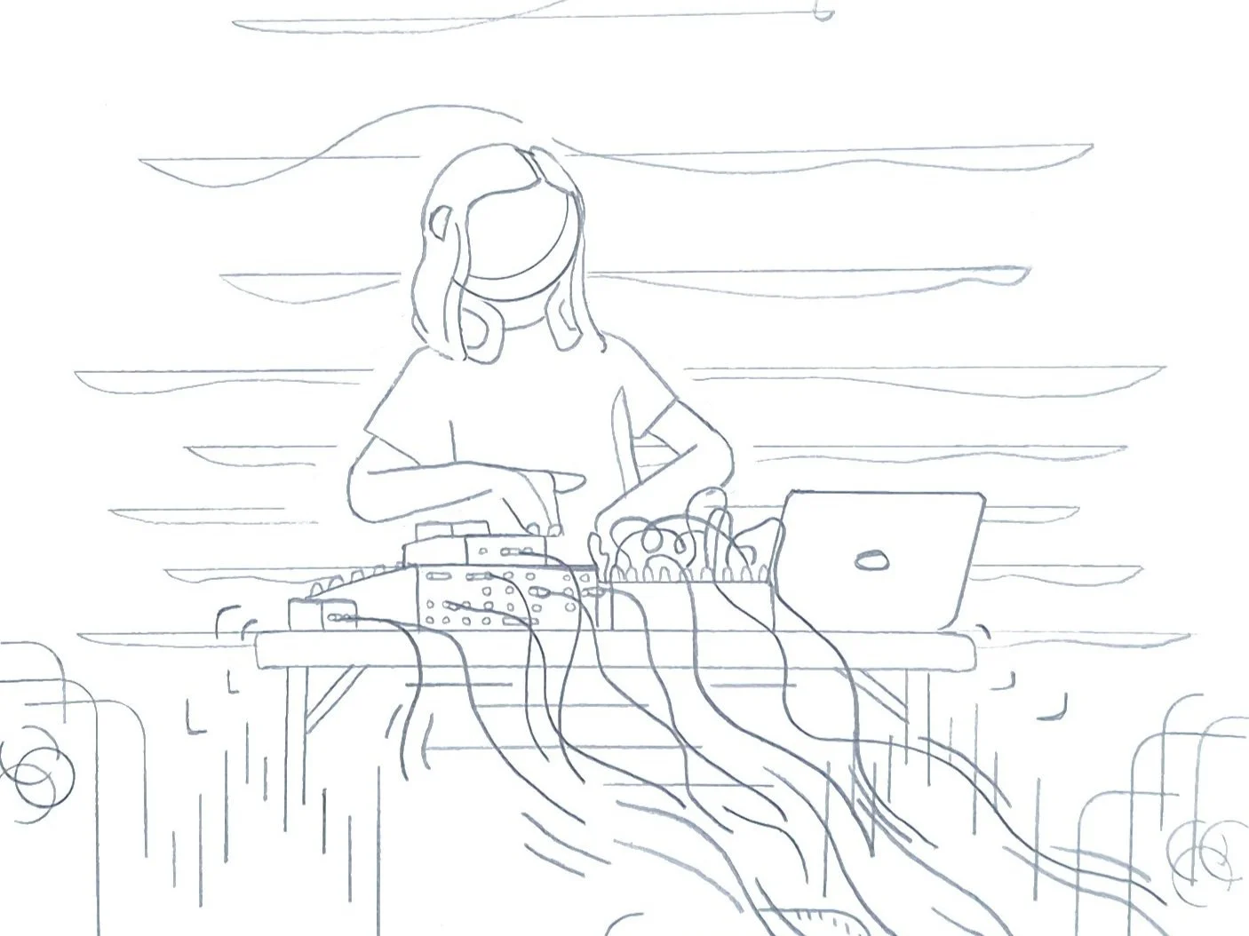 Music — Ben O'Brien Illustration