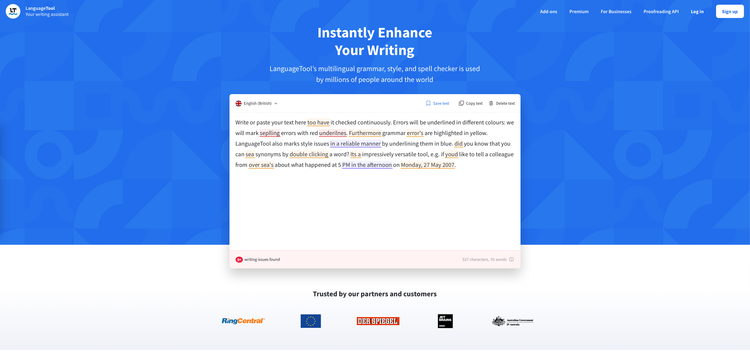 LanguageTool, your multilingual writing assistant — techforword
