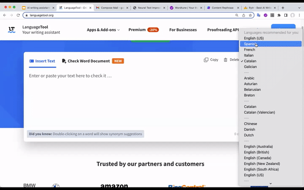 The best multilingual AI-powered writing and editing tools for ...