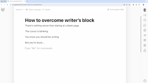 Transform Your Writing with Lex.page: Top AI-Powered Word Processor ...