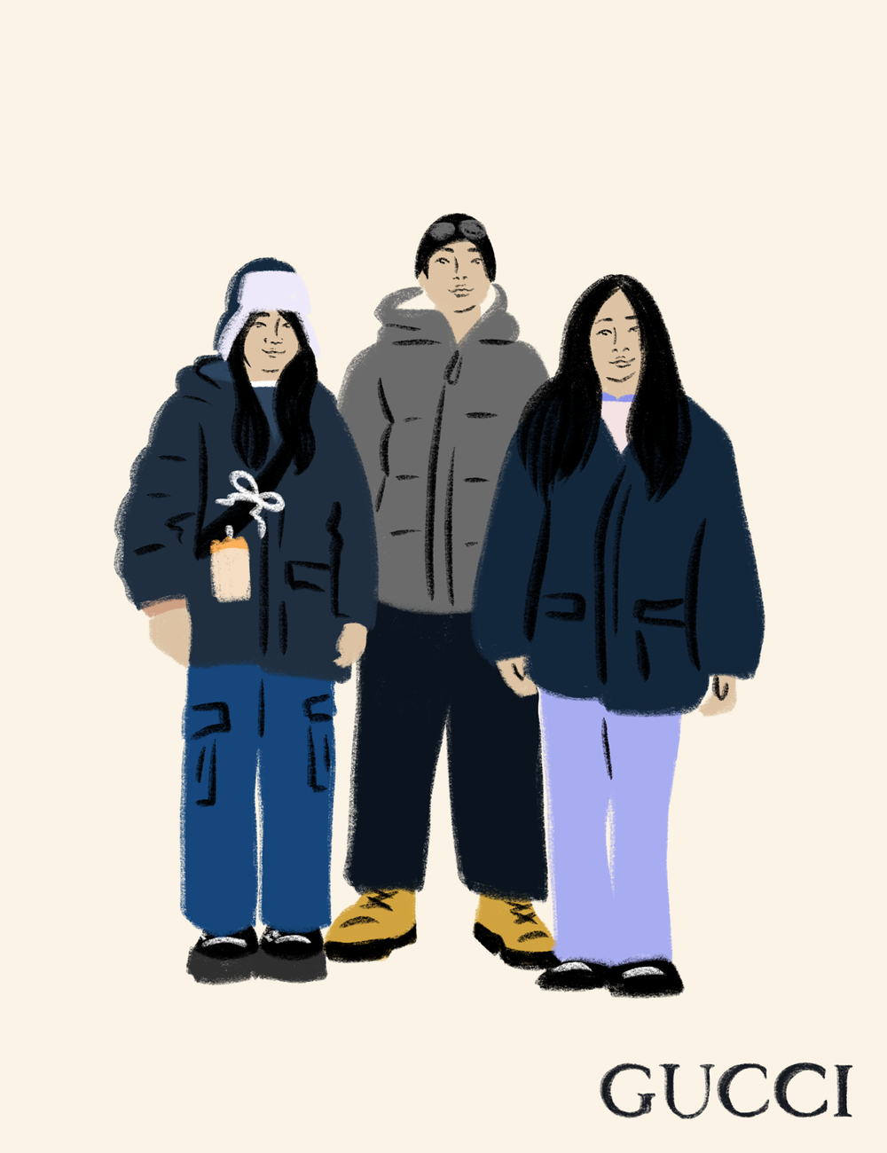 Gucci | Sandy van Helden | Freelance Illustrator | Amsterdam