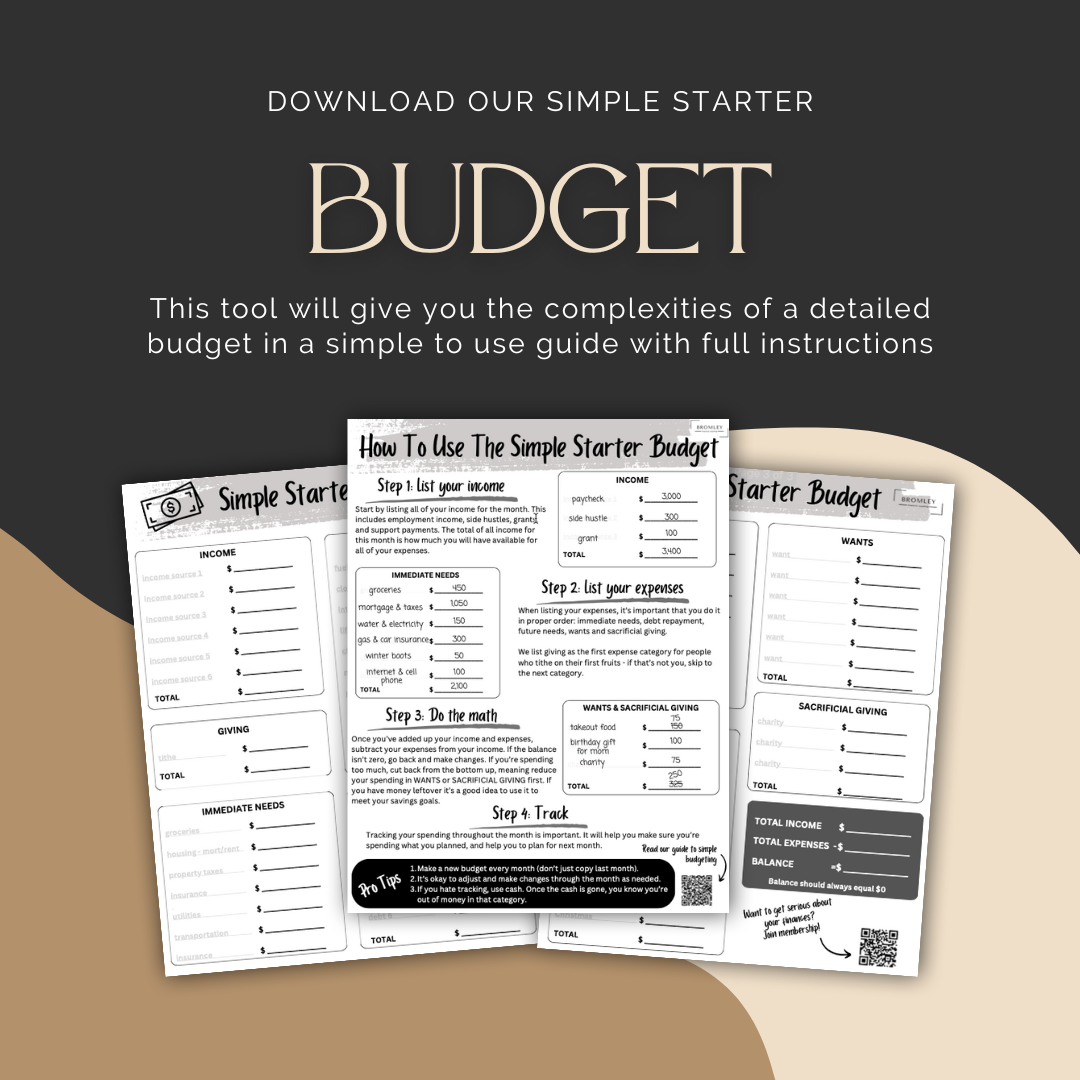 Simple Budgeting for Beginners — Bromley Financial Coaching