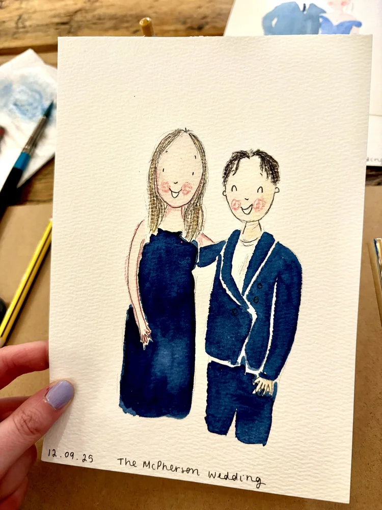 Live Wedding Portraits — Hannah Robinson