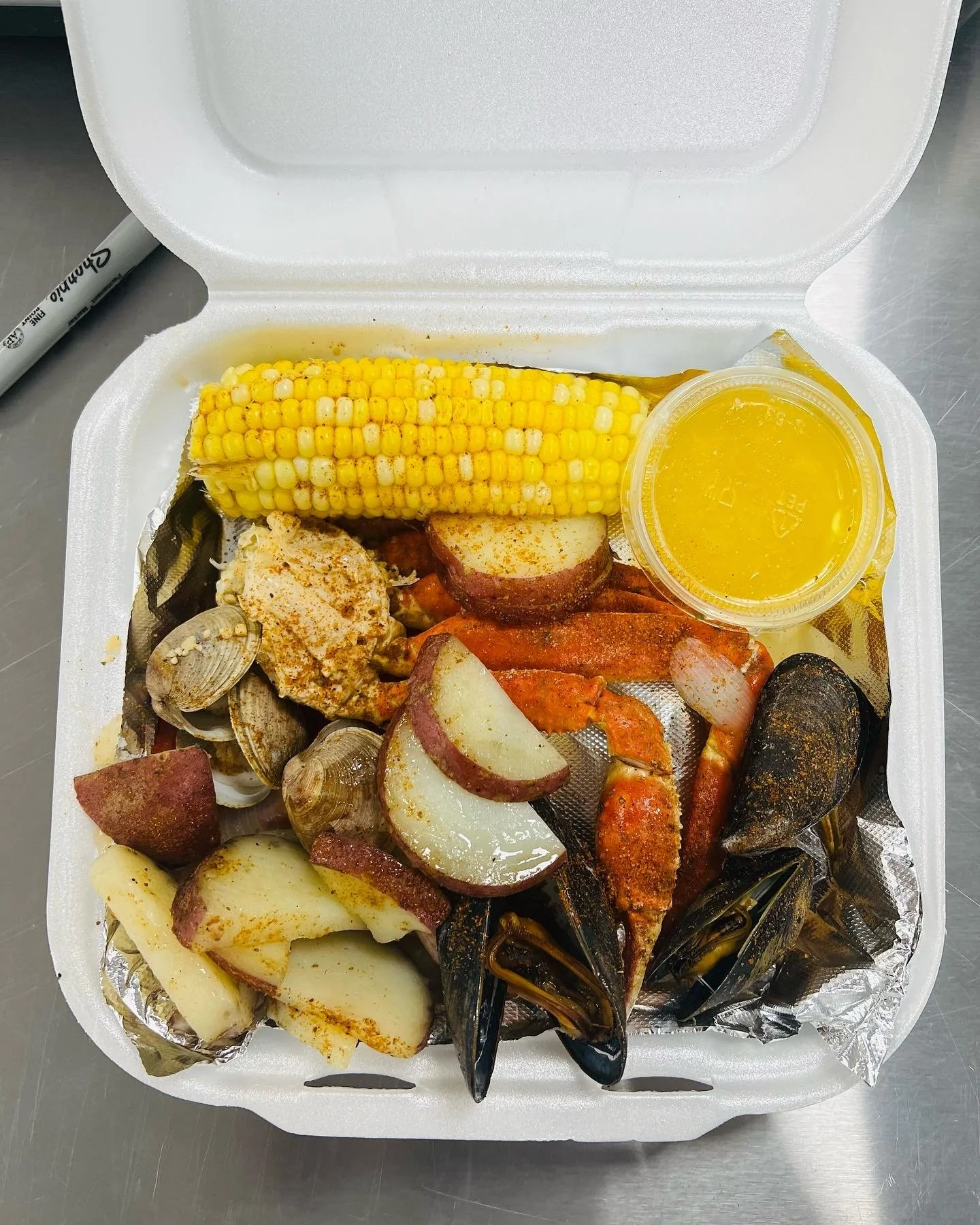 Take-Out Menu — Hook'd Up Seafood