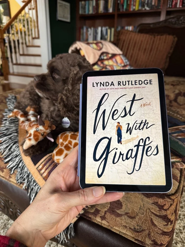 West with Giraffes (by Lynda Rutledge) — A Book and A Dog