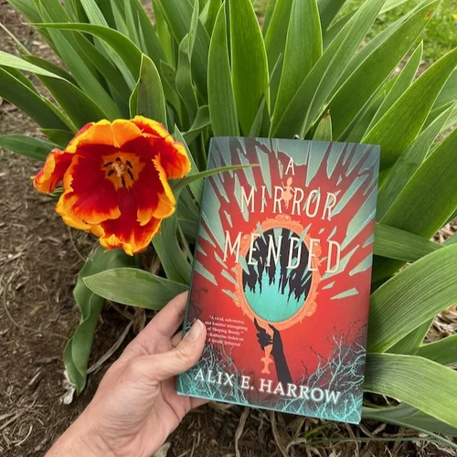 A Mirror Mended (by Alix E. Harrow) — A Book and A Dog