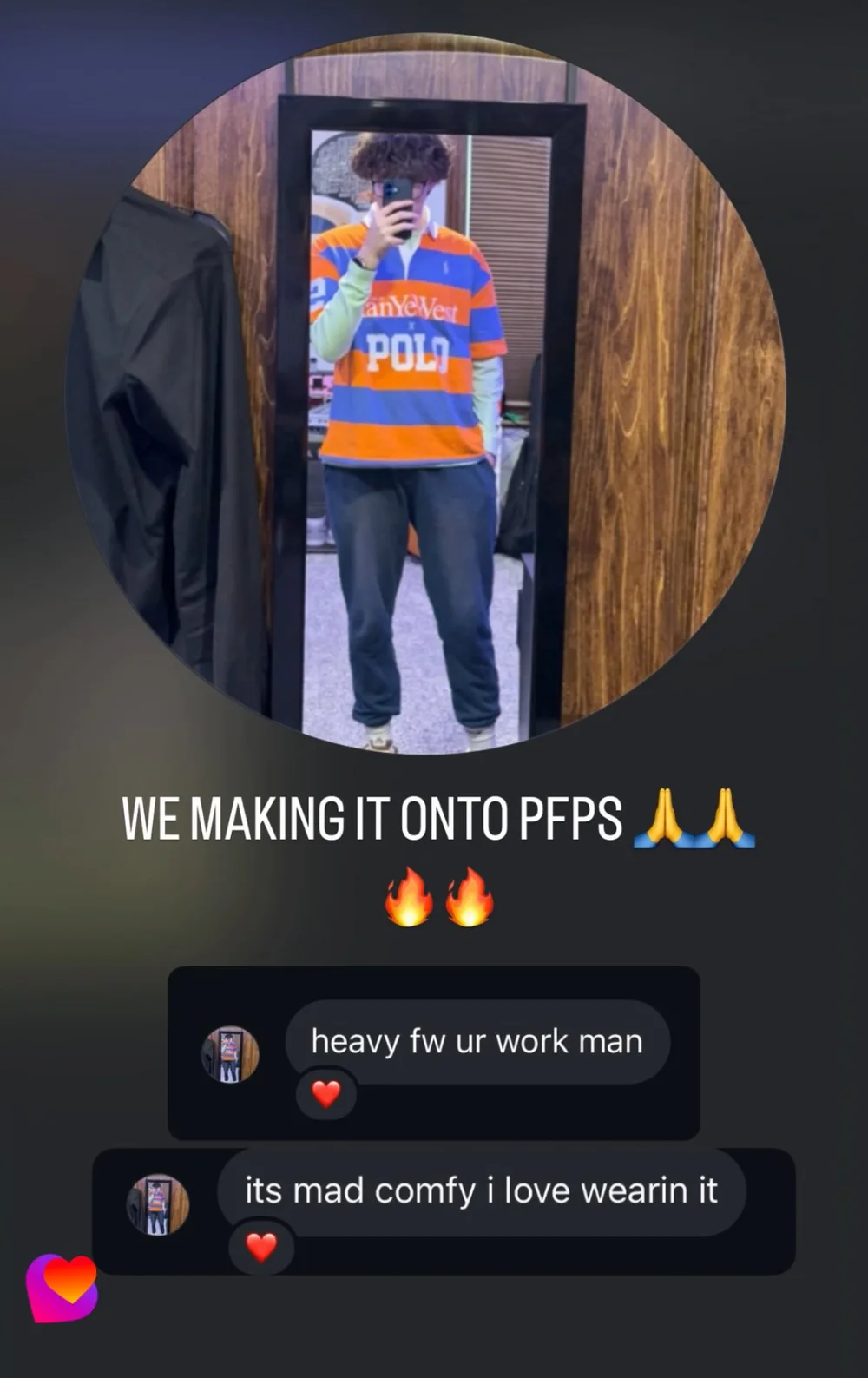 Early Bird Price: Old Kanye West Polo Rugby Sweatshirt — Five Three