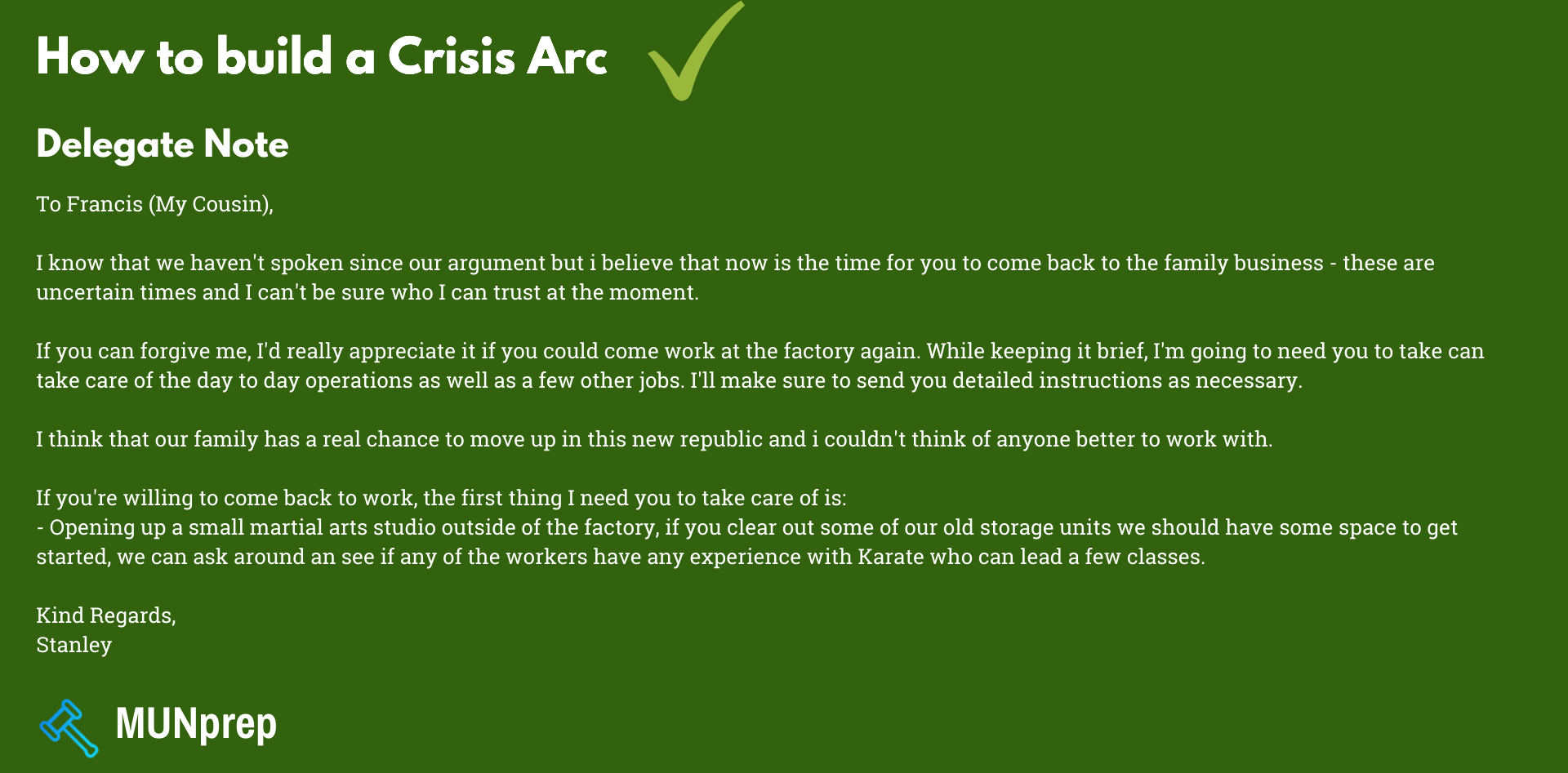 MUN Crisis Committees Ultimate Guide