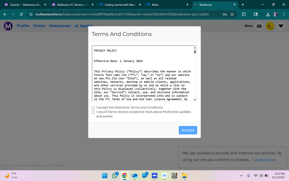 Multiverseonline.io Guide — Multiverse Dev Zone