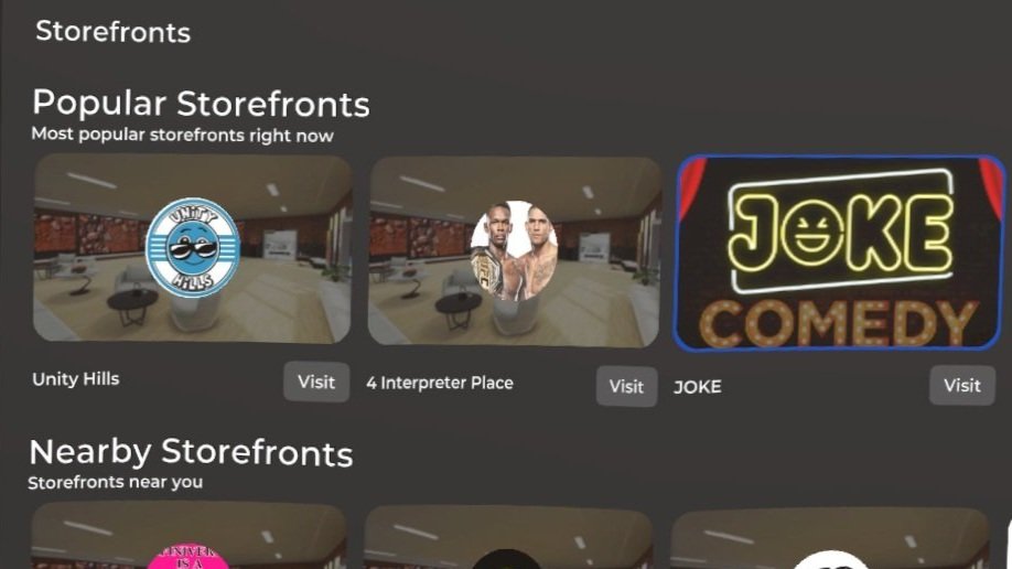 Discovery Menu Guide — Multiverse Dev Zone