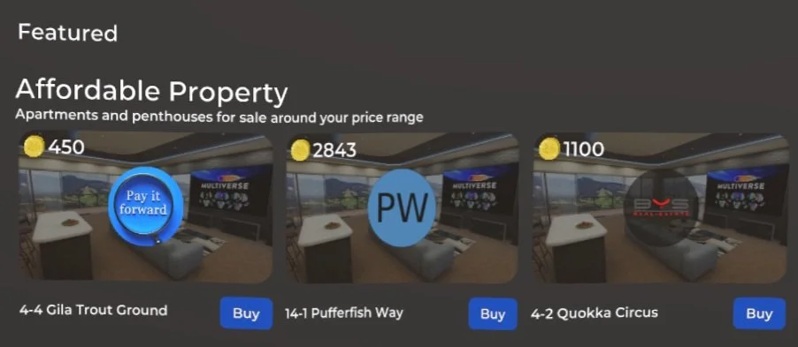 Discovery Menu Guide — Multiverse Dev Zone