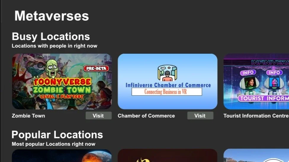 Discovery Menu Guide — Multiverse Dev Zone