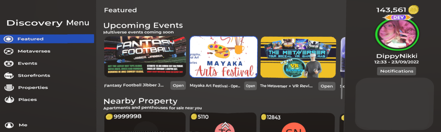 The Discovery Menu Is Coming In The First Week Of October — Multiverse ...