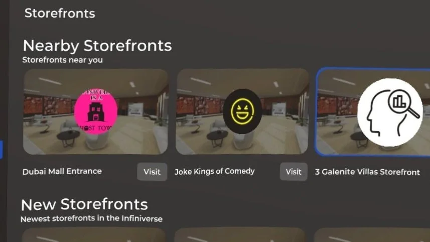 Discovery Menu Guide — Multiverse Dev Zone