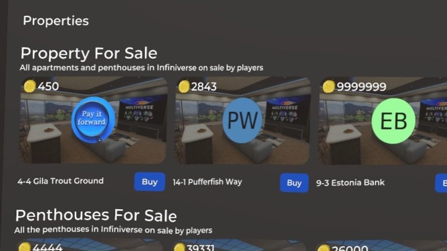 Discovery Menu Guide — Multiverse Dev Zone