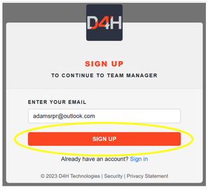 D4H Registration and User Guide — Taskforce Kiwi