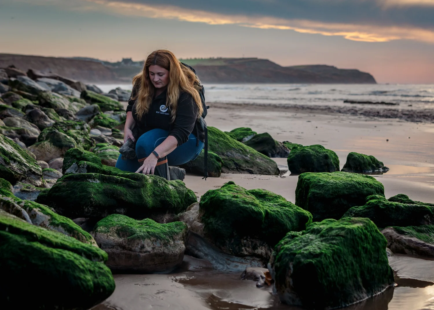 West Wight People and Place: Palaeontologist Megan Jacobs — Isle of ...