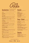 Menus — Pals Sandwiches