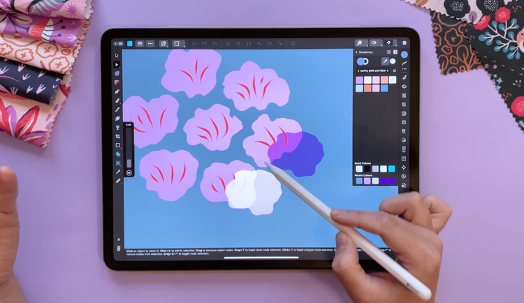 Affinity Designer Vector Asstes Online Course for Surface Pattern ...