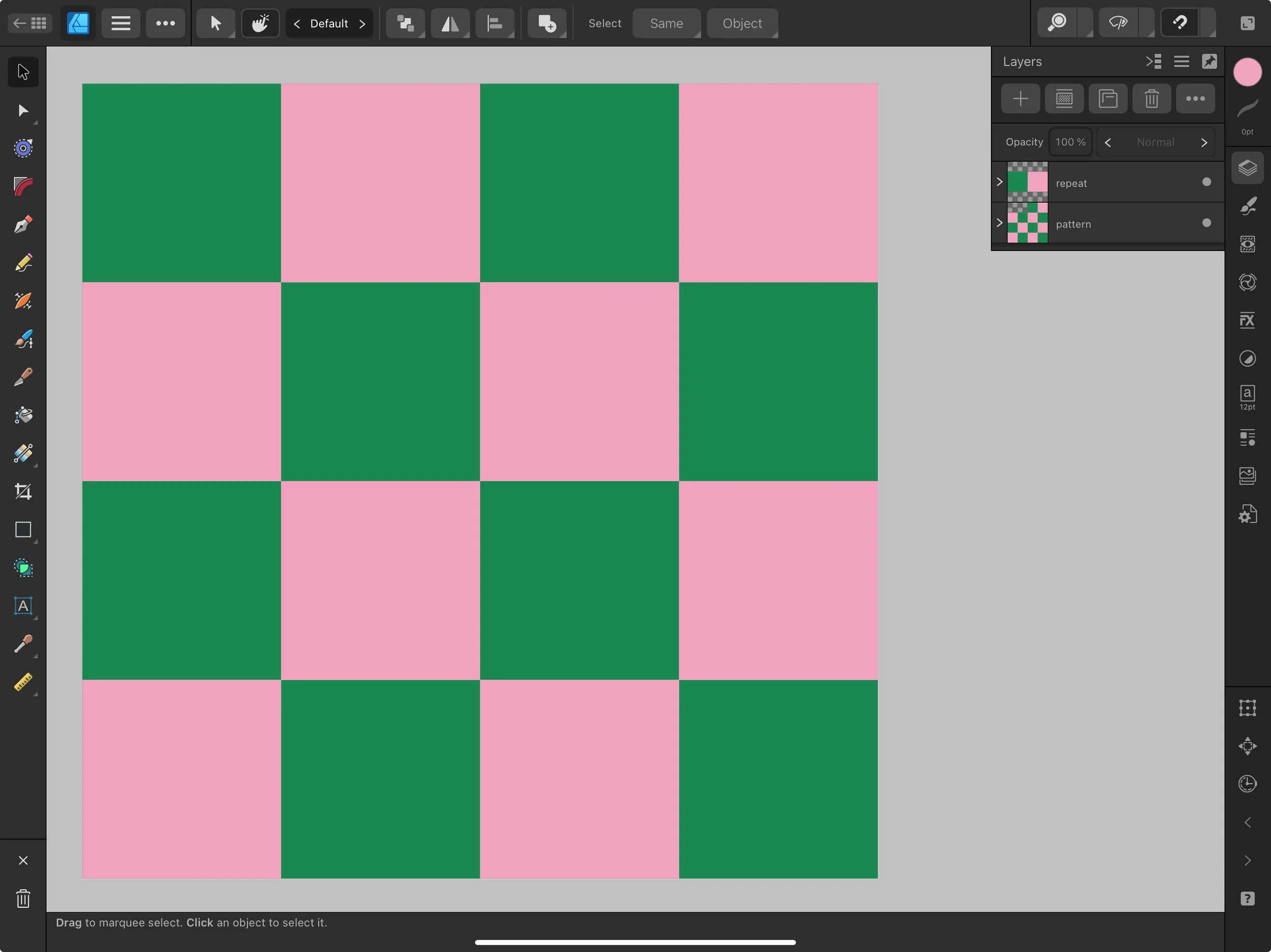 Automated Checkered Pattern Template — Weronika Salach | illustration ...