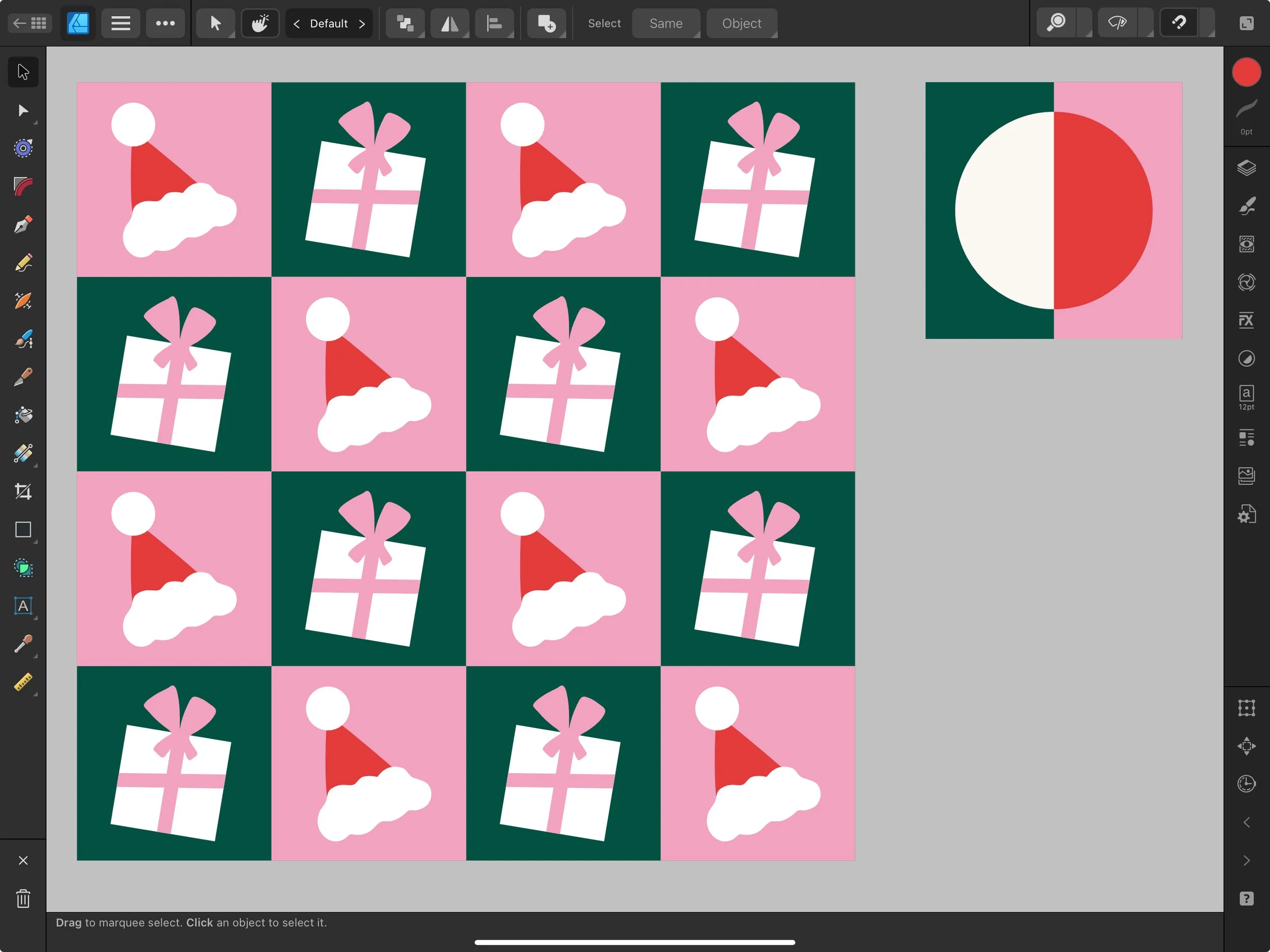 Automated Checkered Pattern Template — Weronika Salach | illustration ...