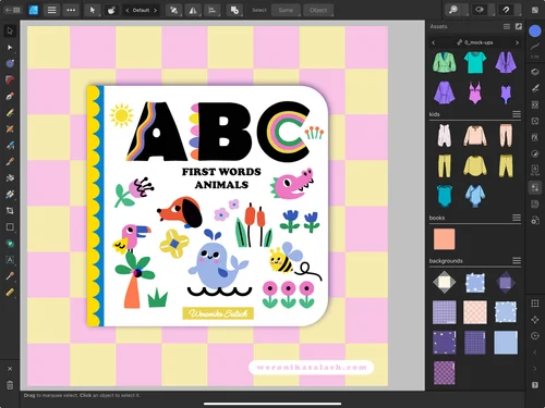Children’s Book Cover Design & Illustrating Mockups in Affinity ...