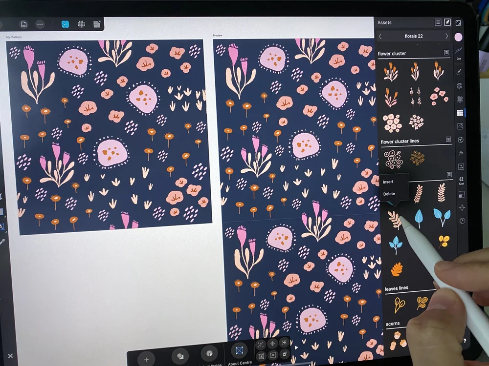 Procreate or Affinity Designer for Surface Pattern Design? — Weronika ...