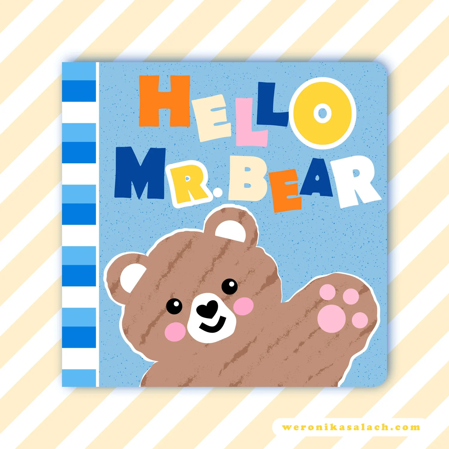 Baby and toddler board books illustration — Weronika Salach ...