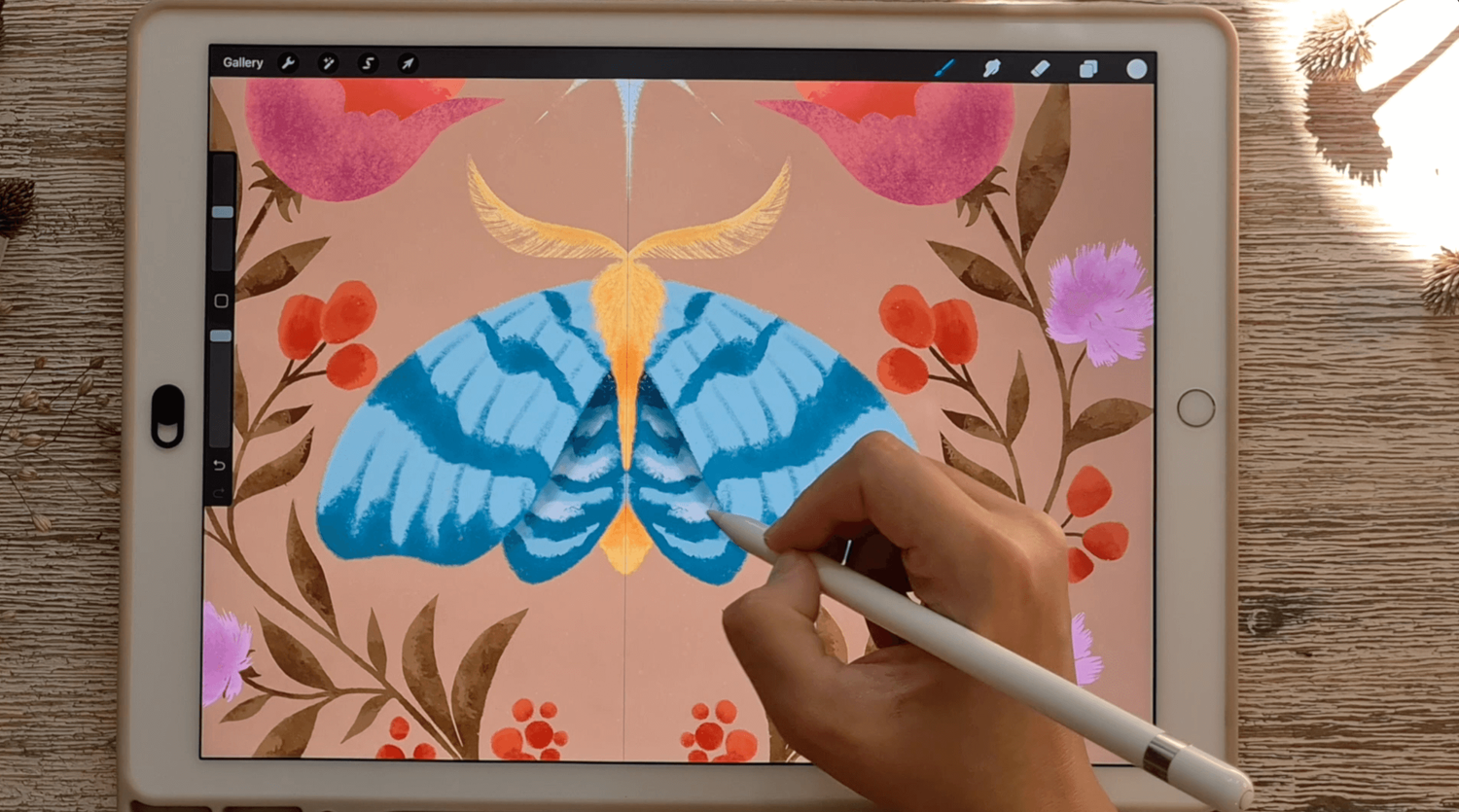 Magical Moths & Botanical Illustration - Procreate Course — Weronika Salach | illustration ...