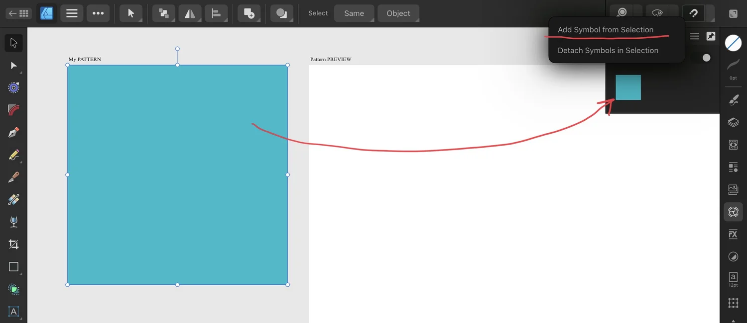 Affinity Designer Repeat Patterns With a Live Pattern Preview ...
