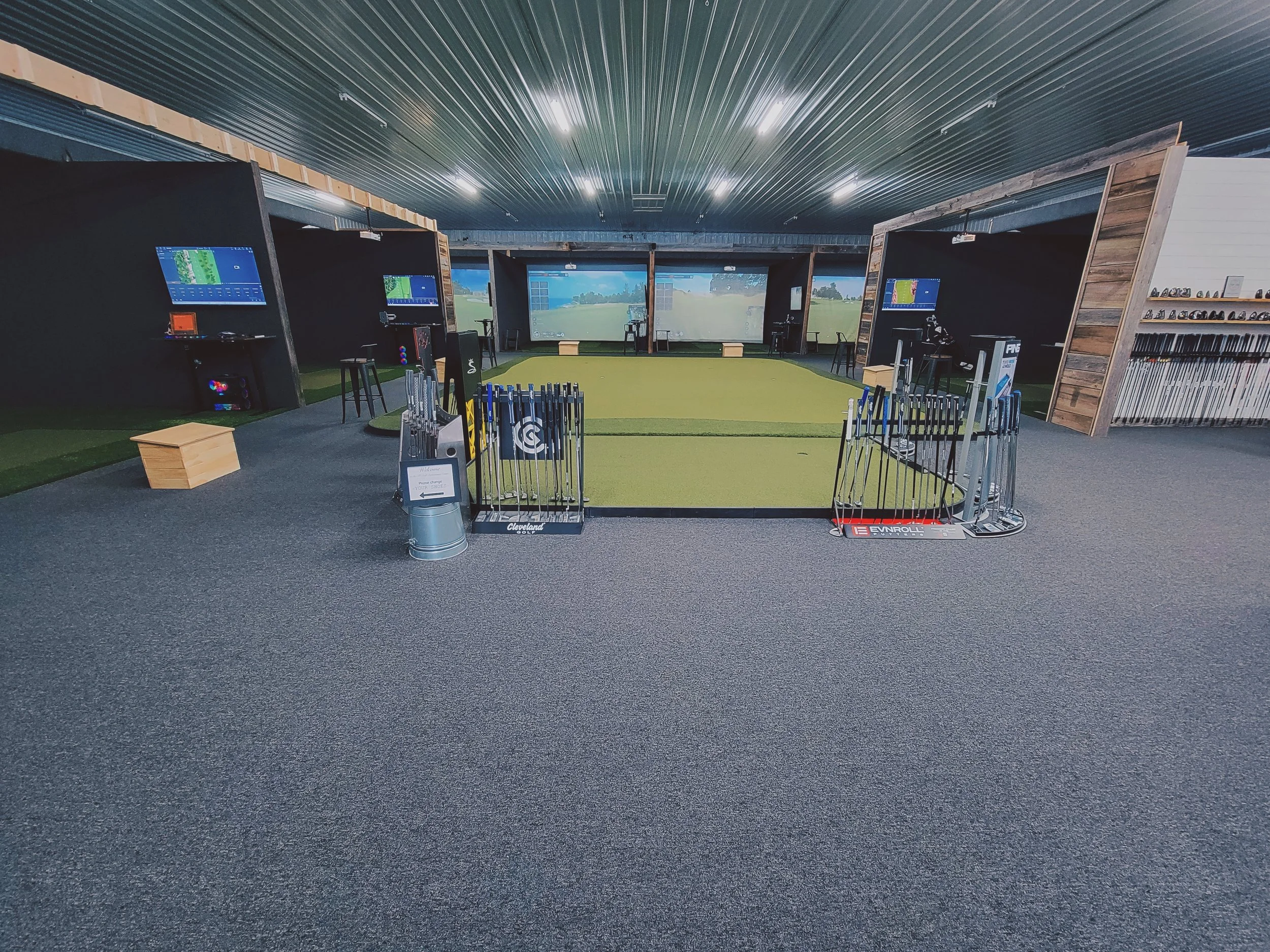 Trackman Golf Simulator — Traverse City Golf Performance Center