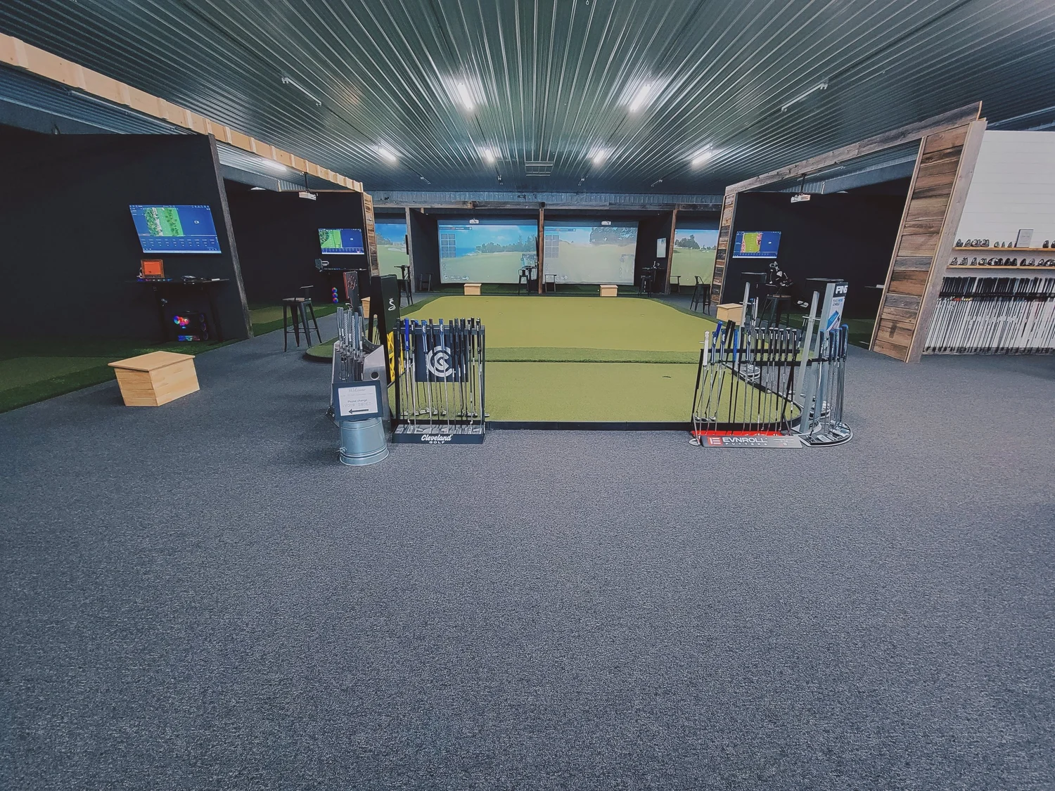 Trackman Golf Simulator — Traverse City Golf Performance Center